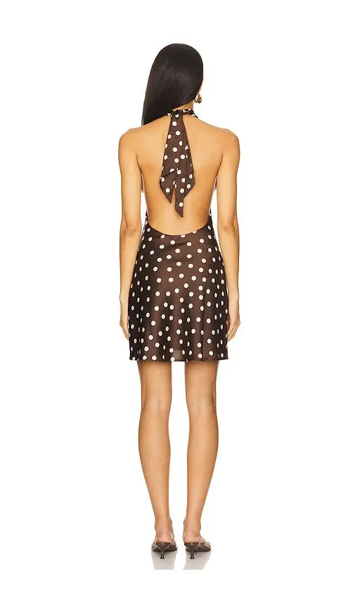 Show Me Your Mumu Jasmine Tie Mini Dress