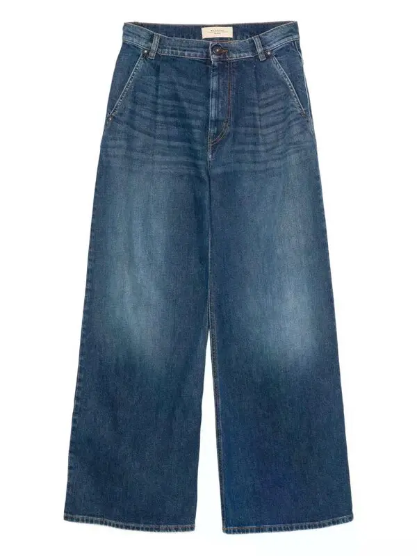 Max Mara Pleated Front Jeans