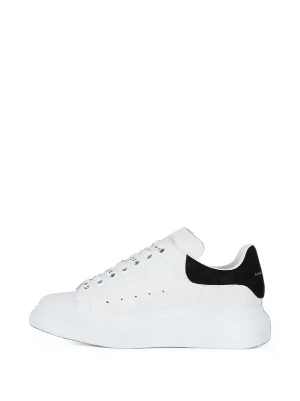 Alexander McQueen Oversized Leather Sneakers - White