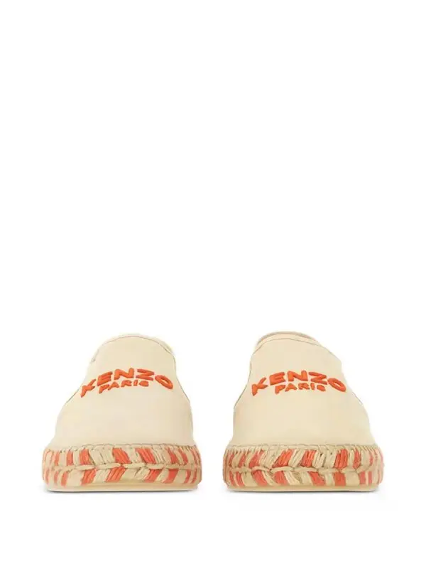 Kenzo Embroidered Logo Espadrille Flats