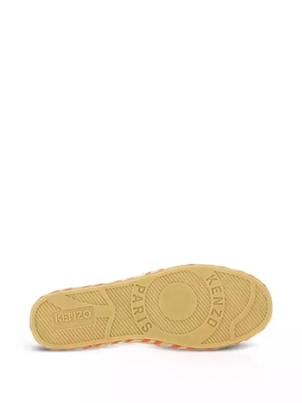 Kenzo Embroidered Logo Espadrille Flats