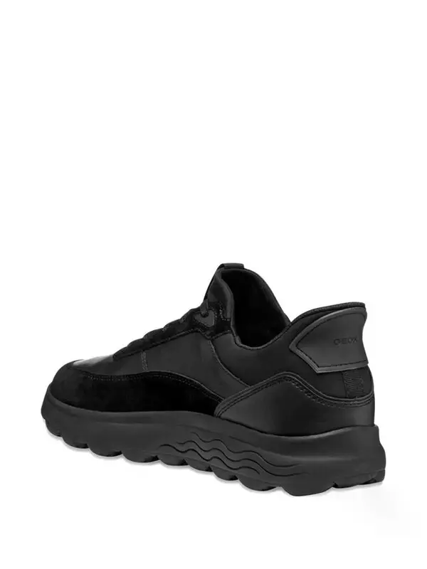 Geox Spherica Plus Leather Sneakers