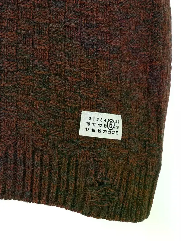 MAISON MARGIELA Sleeveless V-neck Knit Vest