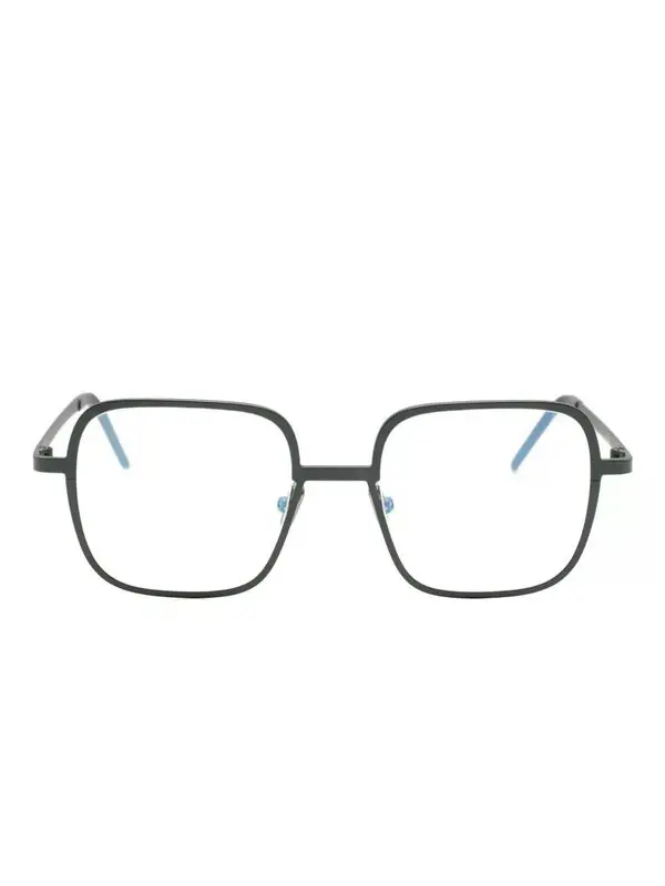 VERONIKA WILDGRUBER Walker Square Frame Eyeglasses - Green
