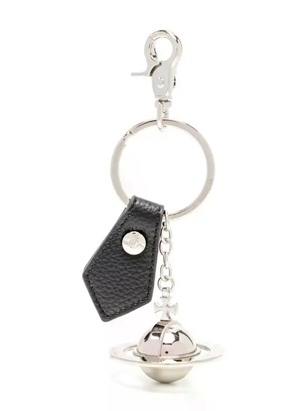 VIVIENNE WESTWOOD 3d-orb Keychain - Silver