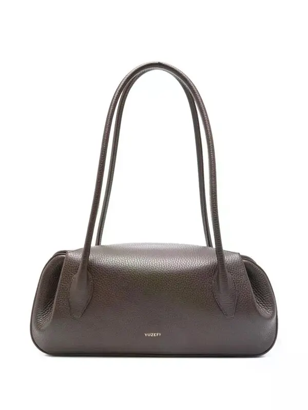 Yuzefi Oyster Shoulder Bag - Brown