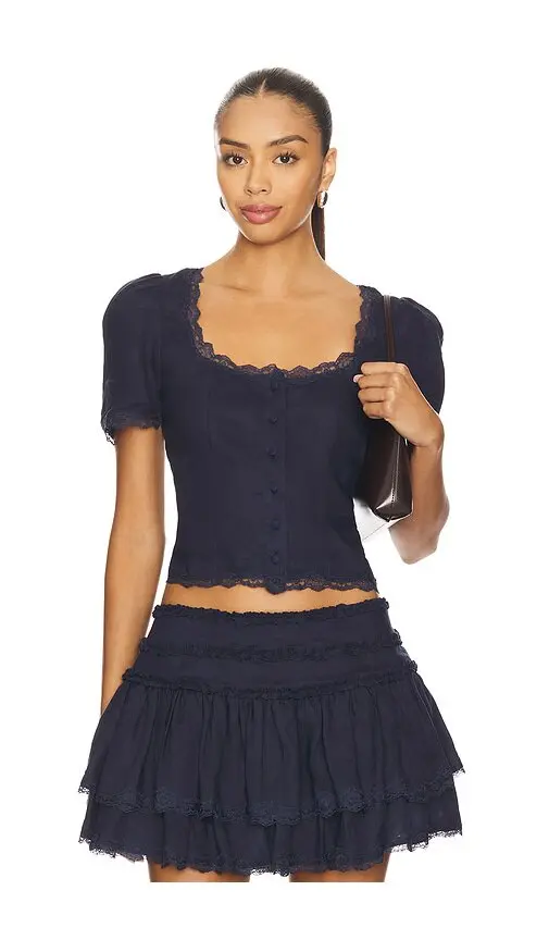 Majorelle Betsy Top - Navy