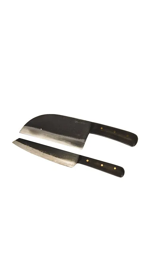 VERVE CULTURE Special Edition Thai Knife Set - Black