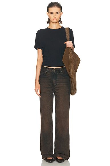 R13 Tight Waist Tee