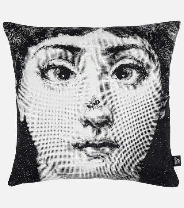 FORNASETTI Tema E Variazioni Ape Cushion - Multicoloured
