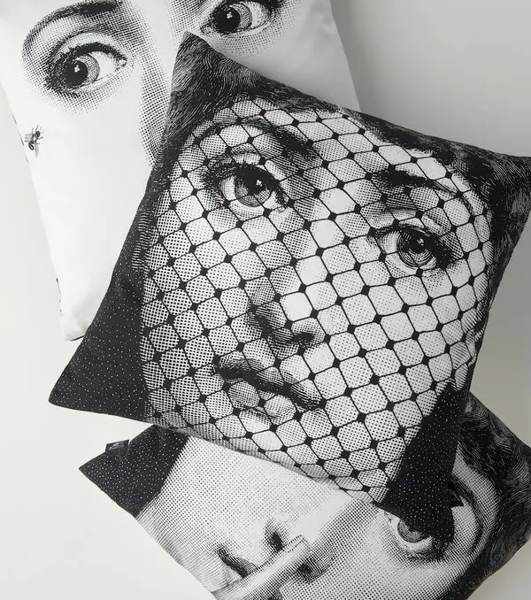 FORNASETTI Tema E Variazioni Ape Cushion - Multicoloured