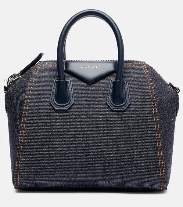 Givenchy Antigona Mini Denim Tote Bag