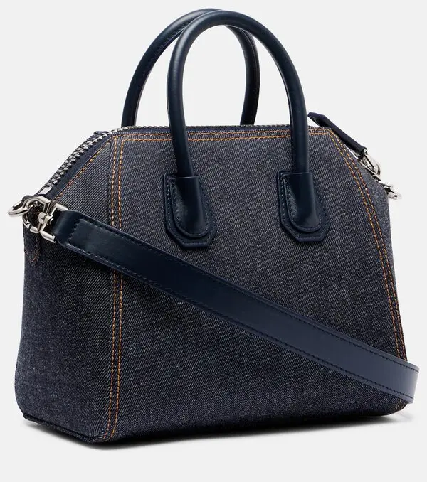 Givenchy Antigona Mini Denim Tote Bag