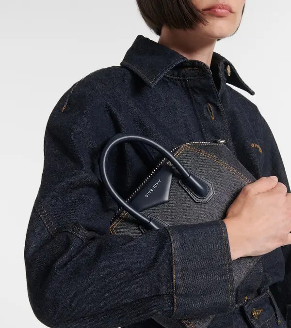 Givenchy Antigona Mini Denim Tote Bag
