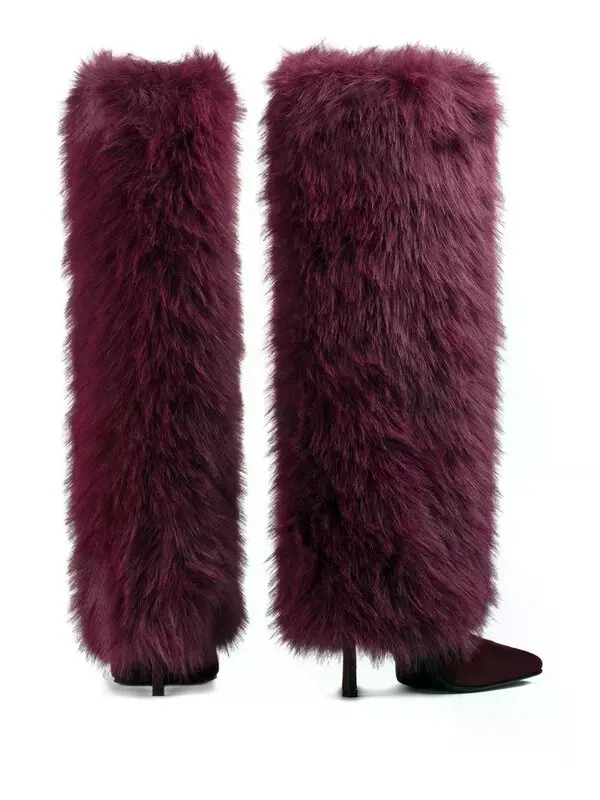 LE SILLA 110mm Andy Suede Cuffed Boots