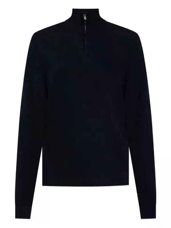 Sease Half-zip Sweater - Blue