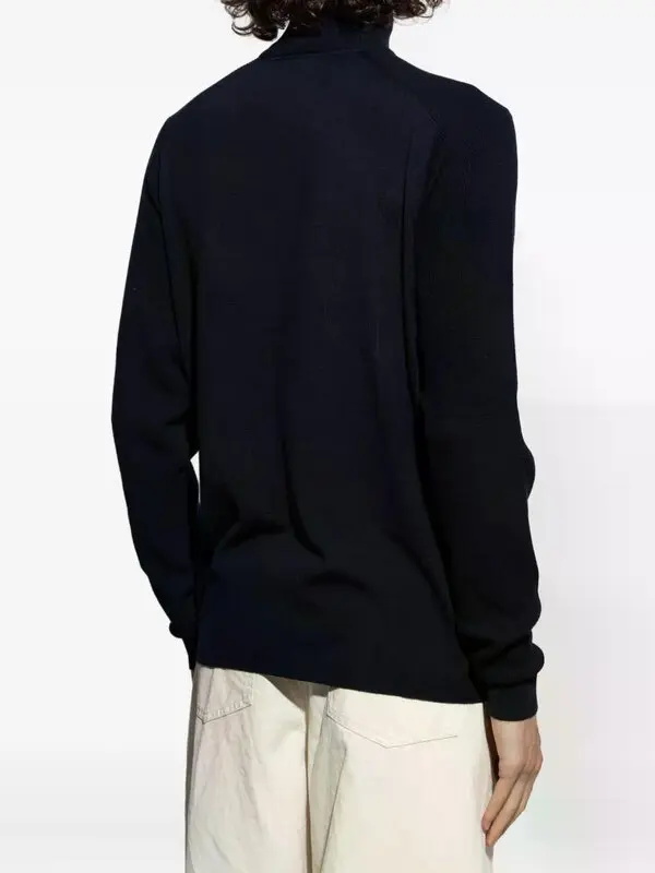 Sease Half-zip Sweater - Blue