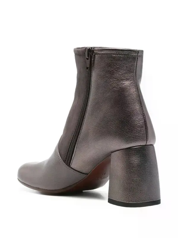 Chie Mihara Leather And Suede Ankle Boots