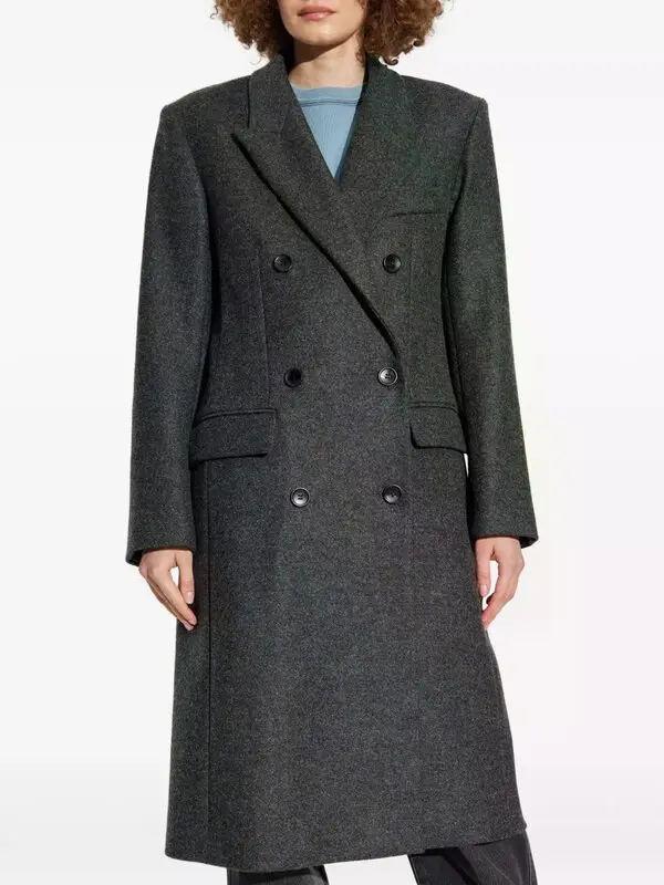 Isabel Marant Étoile Double-breasted Wool Coat