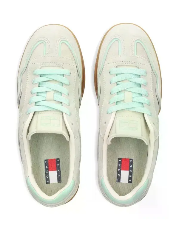 Tommy Hilfiger Suede Lace-up Sneakers - Grey