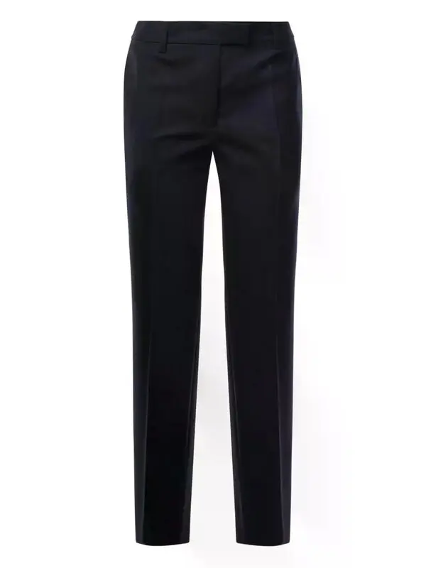 Miu Miu Wool Tailored Trousers - Blue