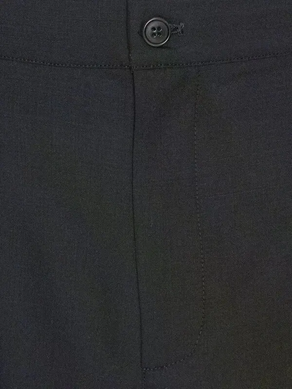 Henrik Vibskov Navy Pleated Trousers