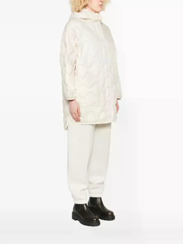 Woolrich Quilted Hooded Coat