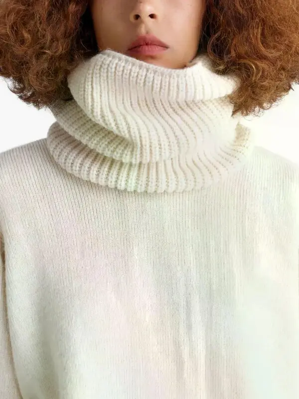 LEMAIRE Ribbed High-neck Snood