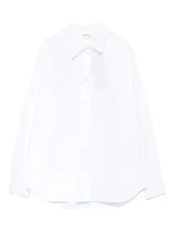 P.a.r.o.s.h Cotton Shirt With Pointed Collar