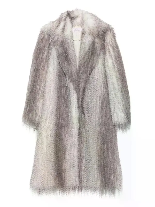 Giuseppe Di Morabito Belted Faux Fur Coat