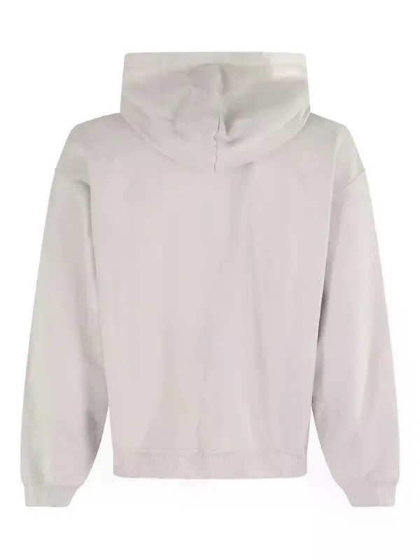 REPRESENT Script Logo Zip-up Hoodie - Neutrals
