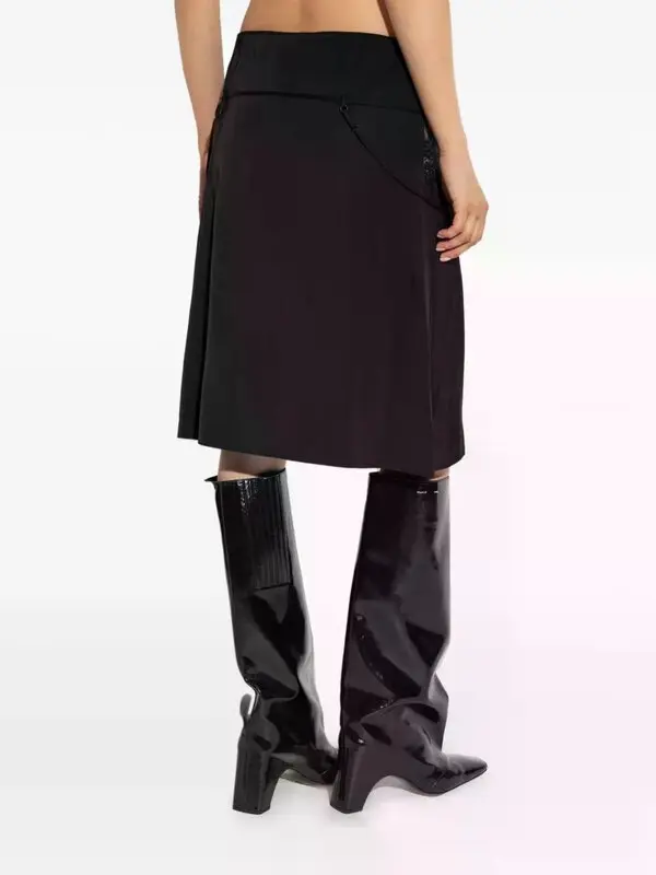 Vetements Lace-insert Slip Mini Dress