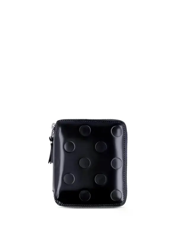 Comme Des Garçons Polka Dots Wallet - Black