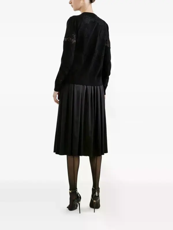 Dolce & Gabbana Lace Panel Cardigan