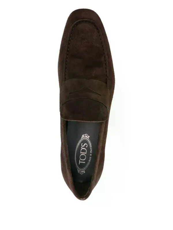 TOD'S Leather Penny Loafers