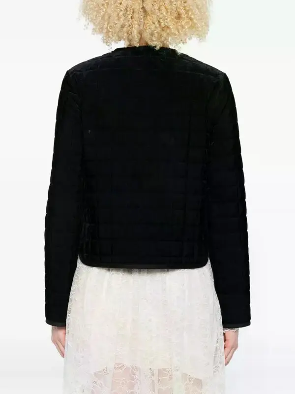 FORTE_FORTE Quilted Patch-pockets Jacket