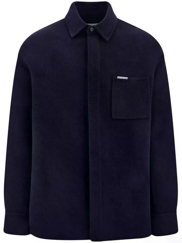 FERRAGAMO Cashmere-blend Overshirt