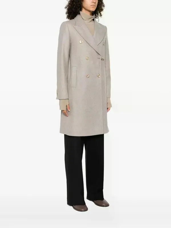 FAY Double-breasted Clasp Coat