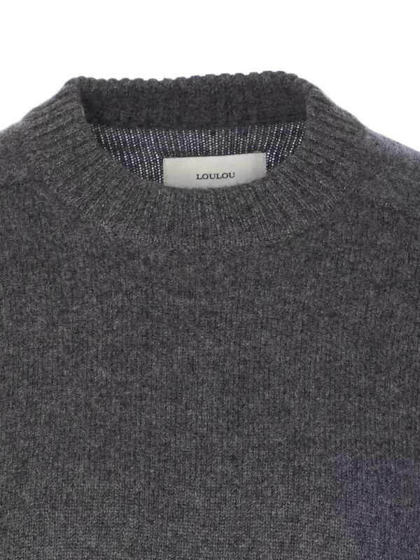 Loulou De Saison Crew Neck Cashmere Sweater