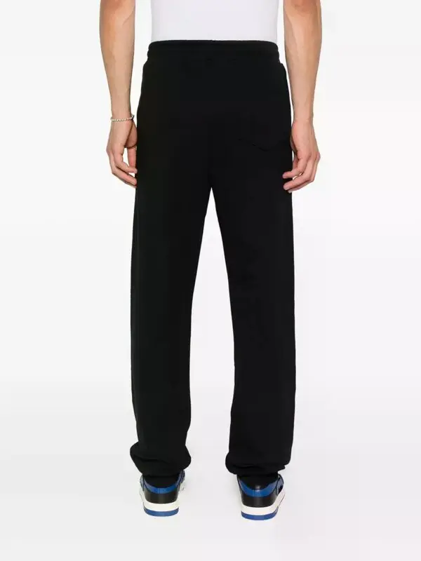 Moschino Cotton Track Pants - Black