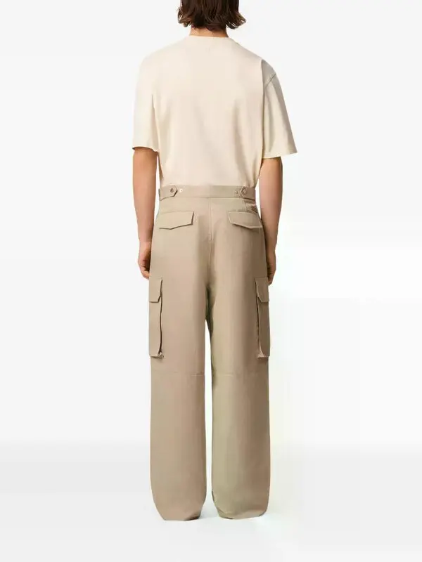 AMI Paris Cotton Gabardine Cargo Trousers