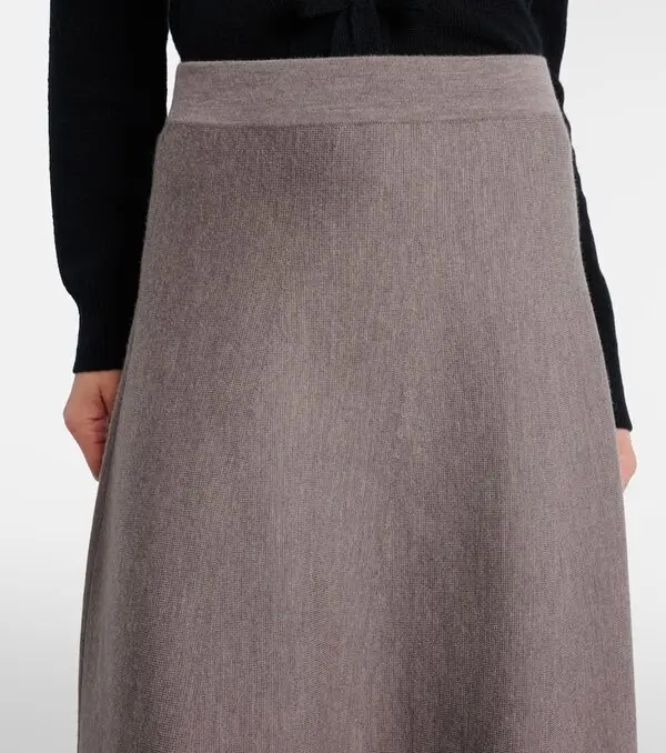 Jardin Des Orangers Virgin Wool Midi Skirt