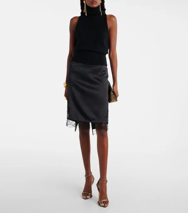 TOM FORD Cashmere Silk Turtleneck Top