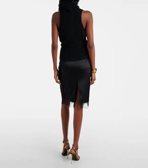TOM FORD Cashmere Silk Turtleneck Top