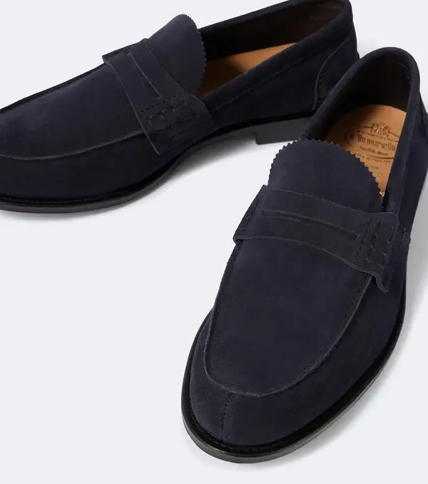 Church's Pembrey Suede Loafers Navy