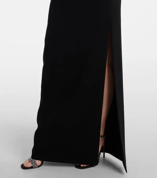 Max Mara Pentola Asymmetric Maxi Dress