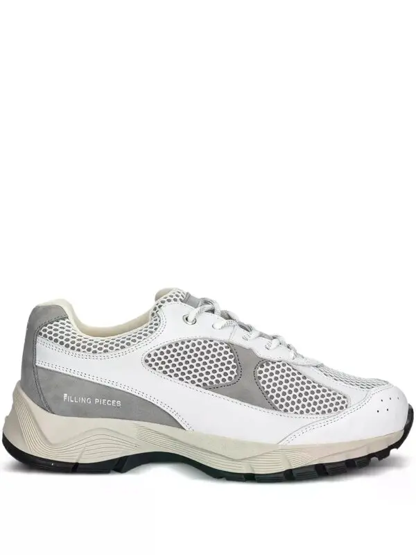 Filling Pieces Orion Mesh-panel Leather Sneakers - Grey