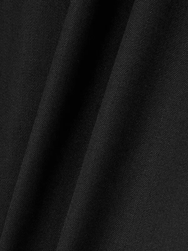 Alaïa Open-back Asymmetrical Wool-blend Jumpsuit
