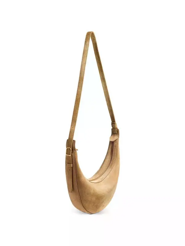 Khaite Augustina Crescent Zip-top Shoulder Bag