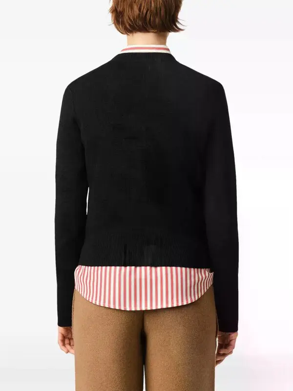 AMI Paris De Coeur Crew Neck Wool Sweater